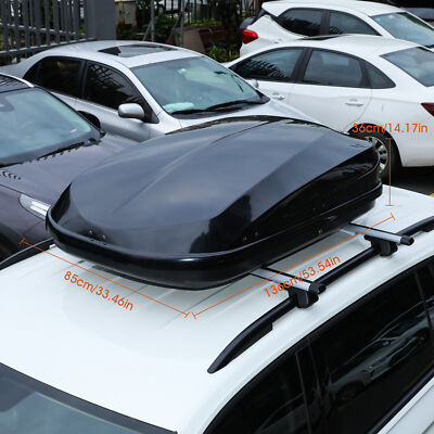 Car Roof Top Box 400 Litre Gloss Black NEW IN STOCK NEXT DAY DELIVERY ...