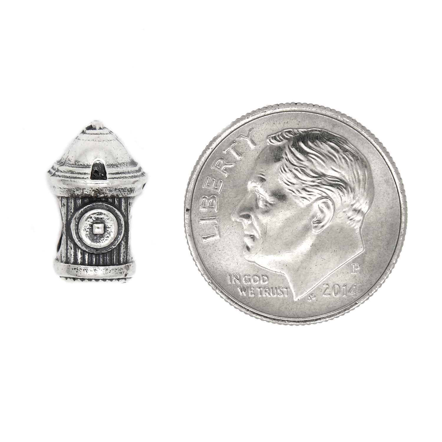 Zable Sterling Silver Fire Hydrant Fire Department Bead Charm | eBay
