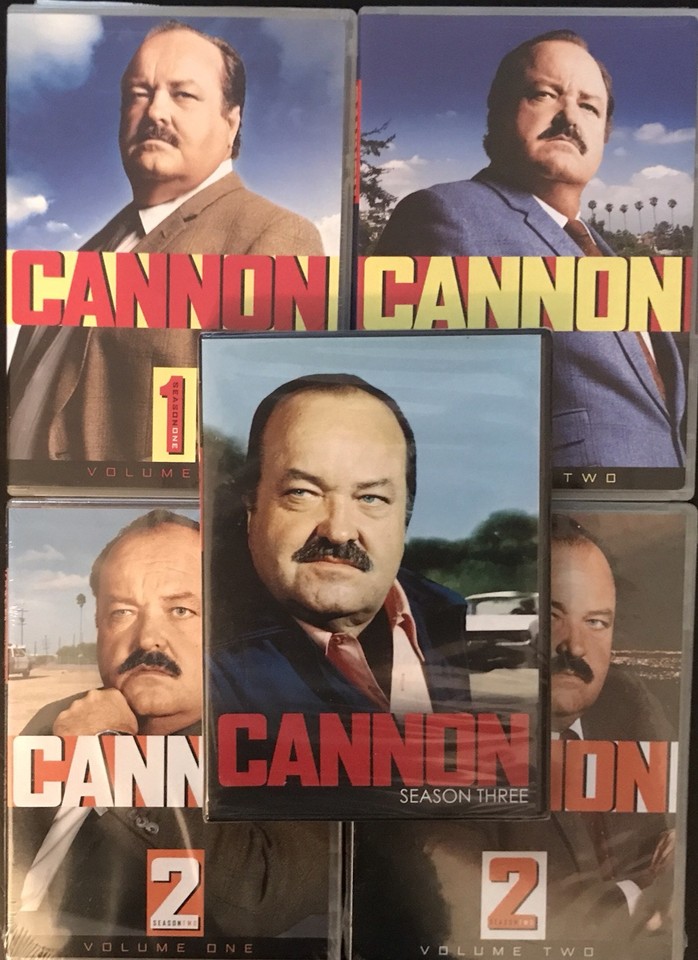 Cannon: Season 1, Volume 1 & 2; Season 2 Volume 1 & 2 and Season 3 | eBay