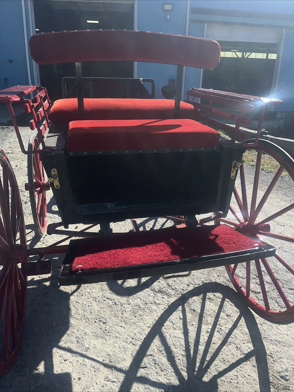 Restored Pony Show Cart with shafts, Equestrian | eBay