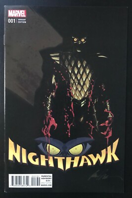 Nighthawk #1 1:25 2016 Retailer Incentive Variant Marvel Comic Book | eBay