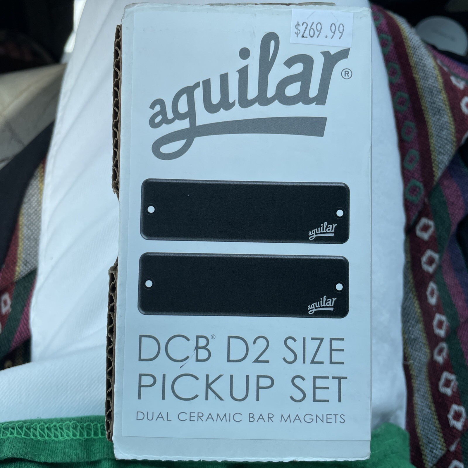 Aguilar 5-String Ceramic Bar Soapbar Bass Pickup Set DCB-D2 | eBay