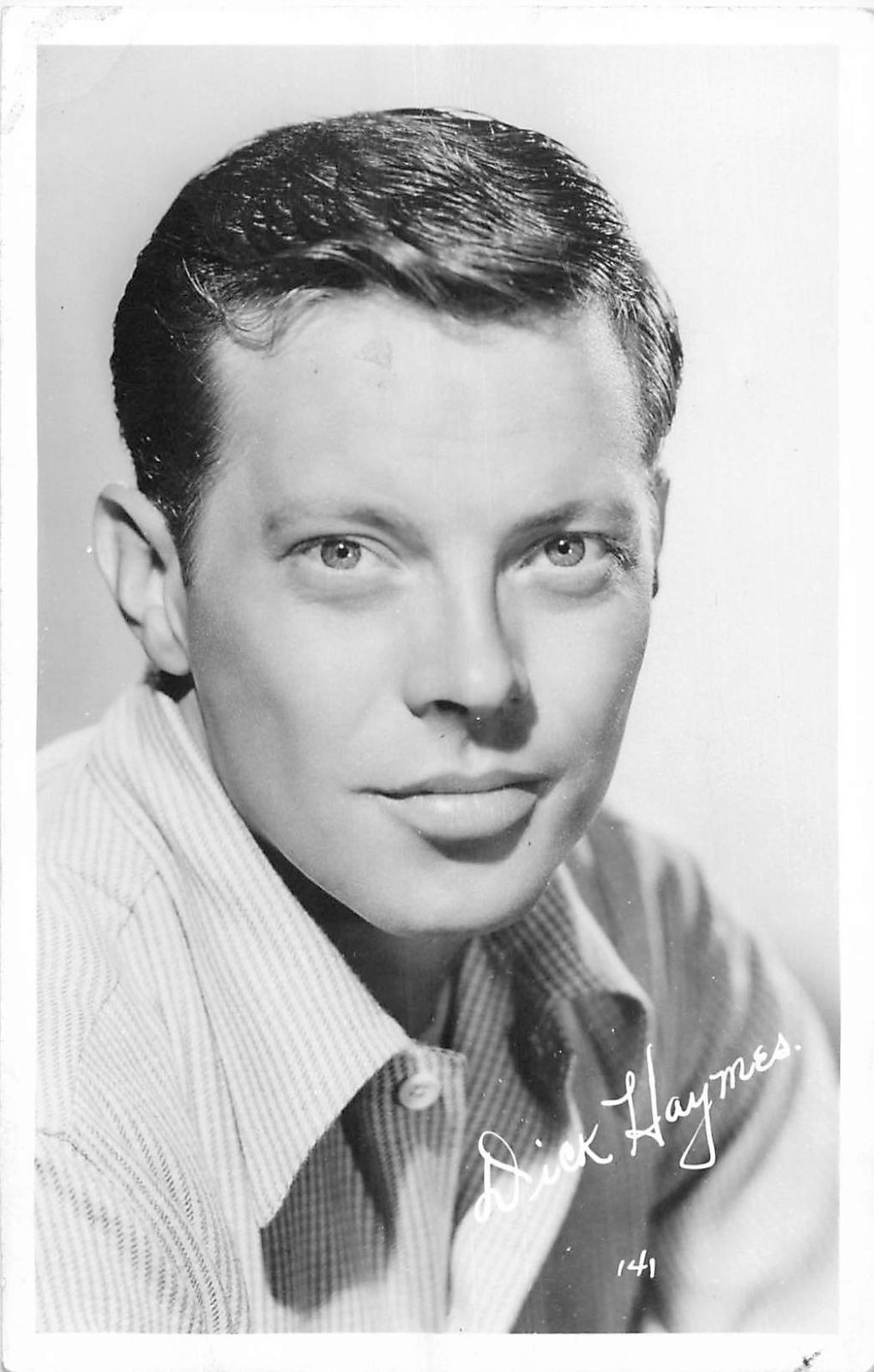 DICK HAYMES ARGENTINE BORN ACTOR/SINGER RPPC P/C | eBay