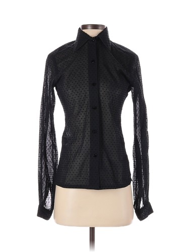Liz Logie Women Black Long Sleeve Blouse 4 | eBay