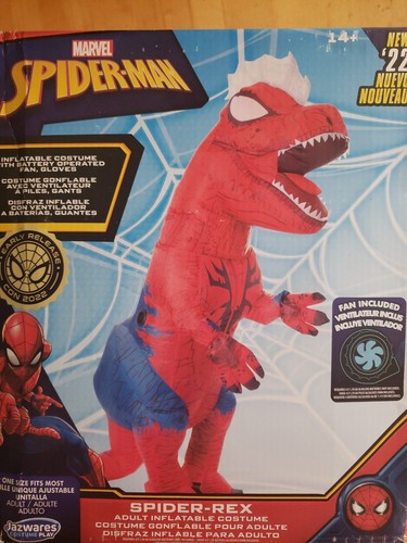 Marvel Spider-man Spider-rex inflatable Costume NEW | eBay