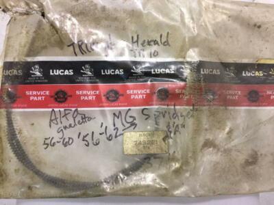 743221 VERY RARE ORIGINAL LUCAS JAGUAR WINDSHIELD WIPER RACK CABLE NOS ...