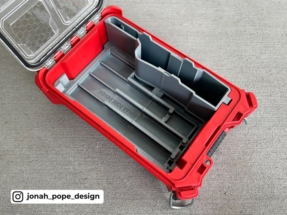 Milwaukee Packout Insert for M12 Cable Stapler | Jonah Pope Design ...