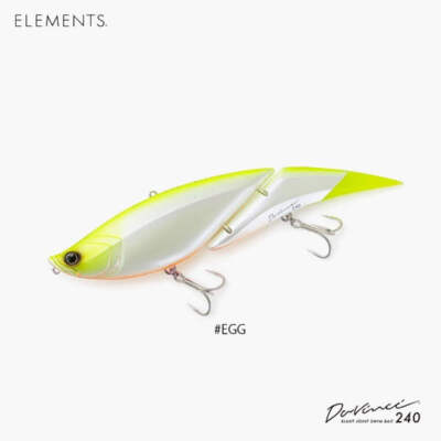 Elements Seabass Lure Davinci 240SW #Egg | eBay