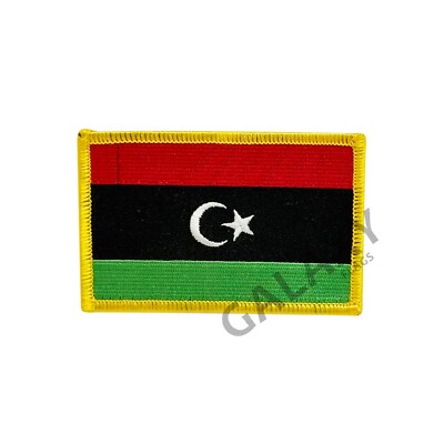 Libya New Patch / New Libya Flag / Iron On | eBay