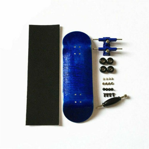 Blue Professional Wooden Maple Deck Handmade Fingerboard Finger ...