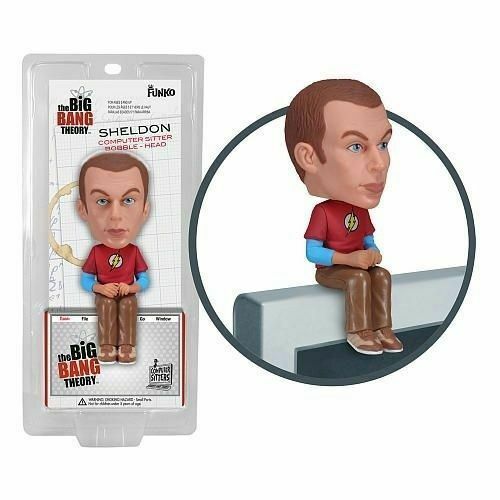 Big Bang Theory Sheldon Computer Sitter Bobblehead Funko 2012 for sale ...