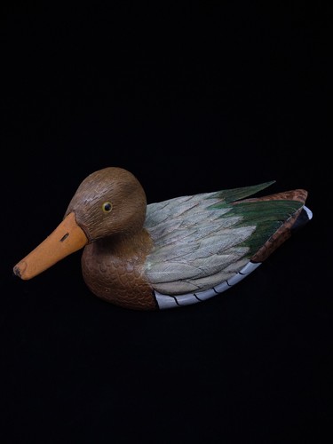 Vintage Ray McCaslin Orange Billed Decoy Duck SIGNED | eBay