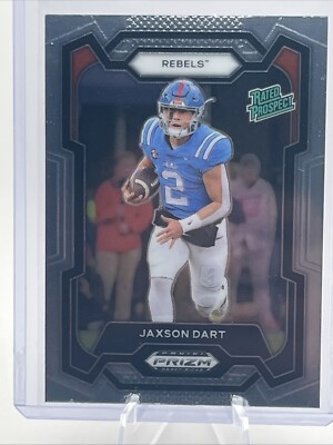 2024 Panini Prizm Draft Picks Football Jaxson Dart Rated Prospect | eBay