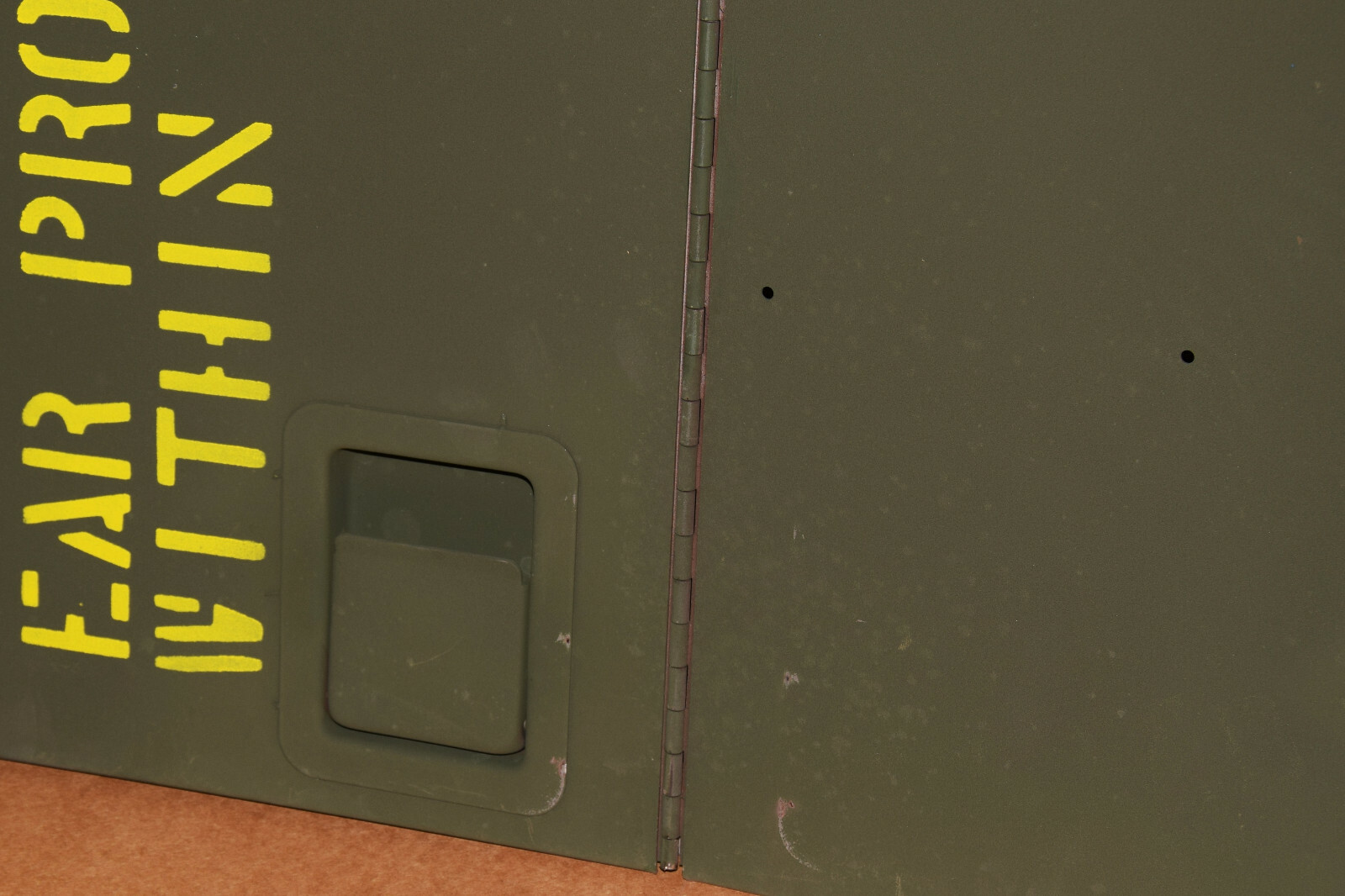 MILITARY GENERATOR FOLDING SIDE DOOR & HINGE LOCKS 72-2108 MEP 004A ...