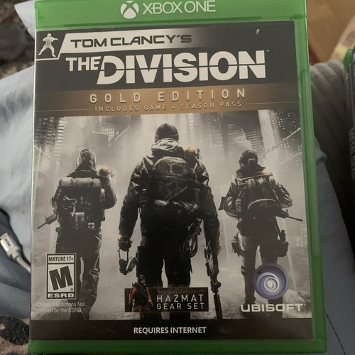 xbox one tom clany's the division gold edition mirosoft includesgame ...
