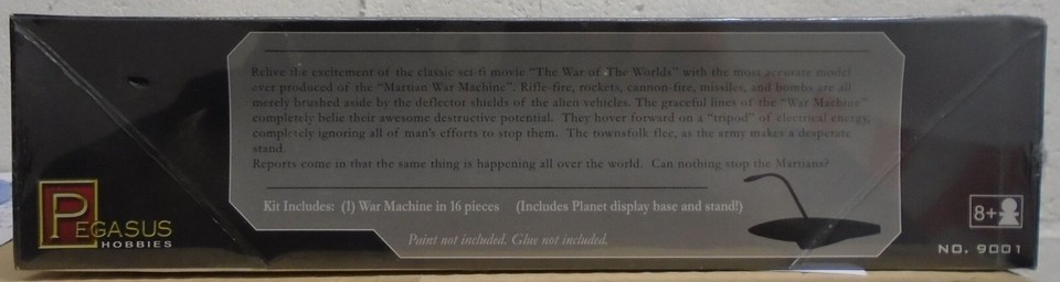 Pegasus Hobbies The War Of The Worlds Martian War Machine Model Kit 1: ...