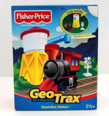 GEOTRAX STEAMLINE STATION FISHER PRICE NEW SOLD OUT | eBay