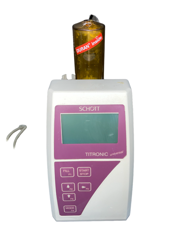 Schott Instruments Titronic Titrator Dosing Unit - For Parts - Untested ...
