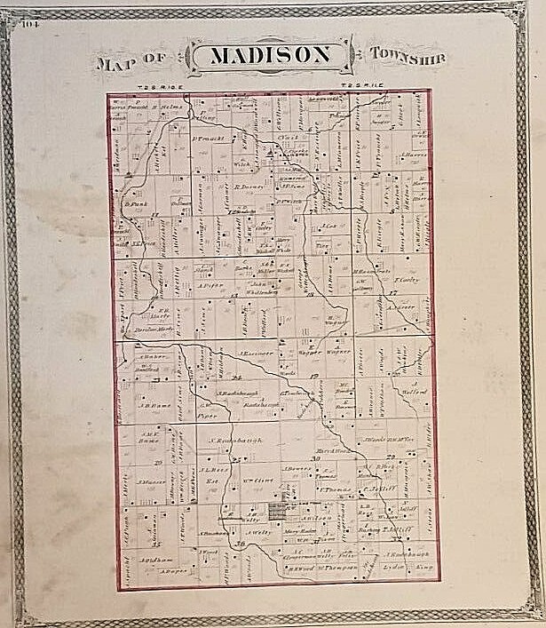 Madison Township Ohio Map