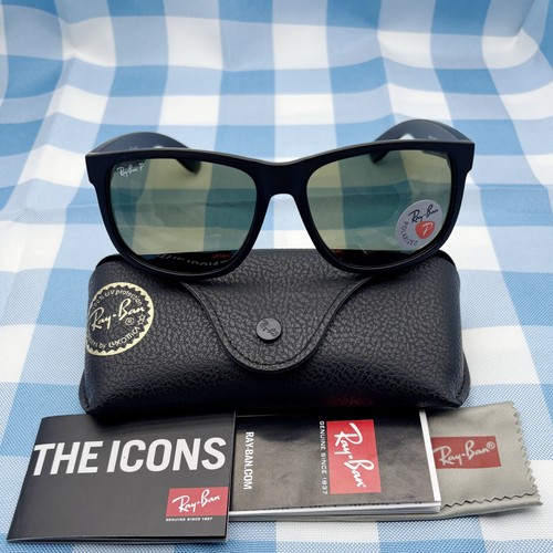 Men's Sunglasses Ray-Ban RB4165 JUSTIN 54mm Black Frame Grey Gradient ...