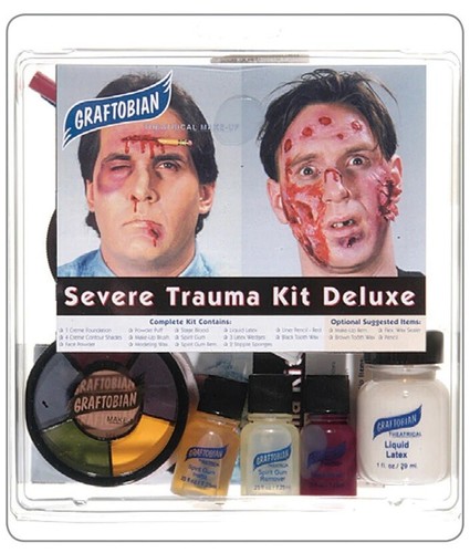 Graftobian Professional_Severe Trauma Makeup Kit Deluxe_ Special Effect ...