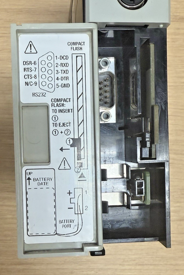 ALLEN-BRADLEY 1756-L61 CONTROLLOGIX PROCESSOR UNIT 1.2A@5.1VDC SERIES B ...