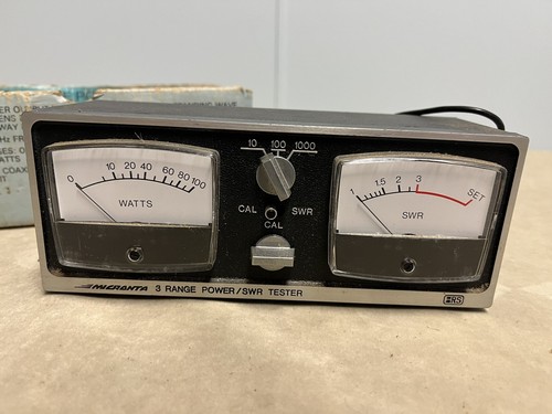 Radio Shack Micronta 21-520A 3-Range 1KW Power Meter & SWR Tester HAM ...