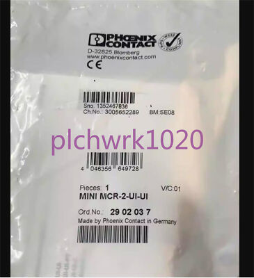 1PCS NEW IN BOX Phoenix Isolation Amplifier MCR-2-UI-UI 2902037 #D3 ...