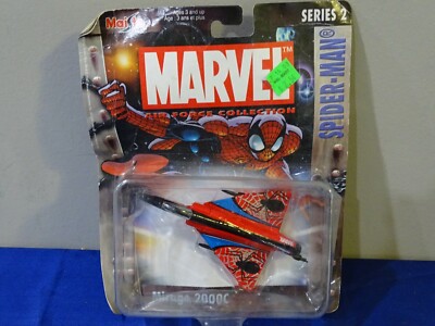 MARVEL SPIDERMAN Maisto Air Force Collection Mirage 2000C Airplane ...