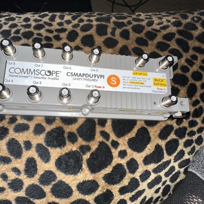 Commscope CSMAPDU9VPI Cable Amplifier 9 Port HomeConnect Passive VoIP ...