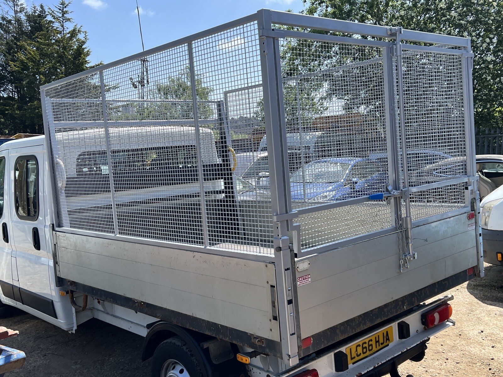 FORD TRANSIT TIPPER GRP HIGH SIDES, Transit tipper, cage tipper, tipper ...
