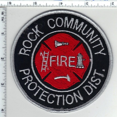 Rock Community Fire Protection District (Missouri) Shoulder Patch ...