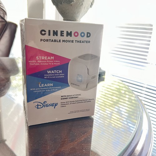 CINEMOOD CNMD0016WT Portable Movie Theatre Projector - White ...