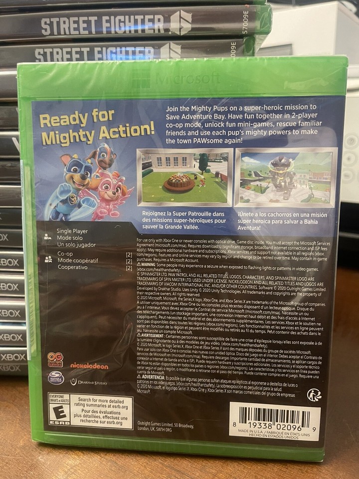 PAW Patrol Mighty Pups Save Adventure Bay - Microsoft Xbox One BRAND ...
