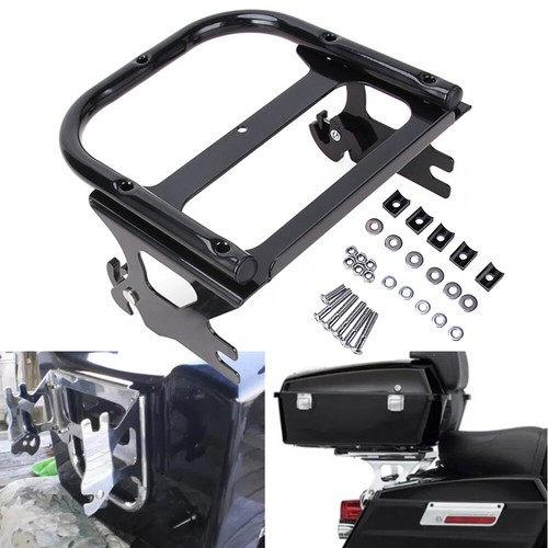 Quick-Detach Two-up Tour Pack Rack Mount + Docking Kit For Harley Glide ...