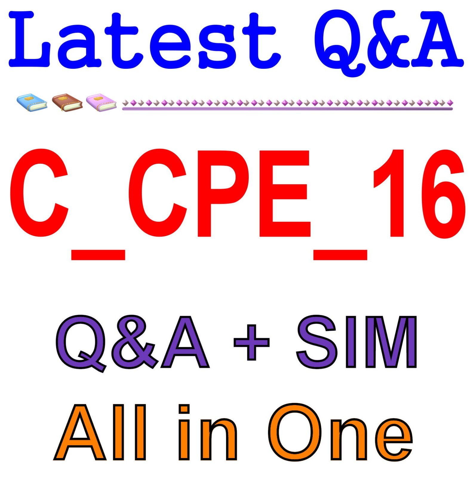 Best Exam Practice Material for C_CPE_16 Exam Q&A | eBay