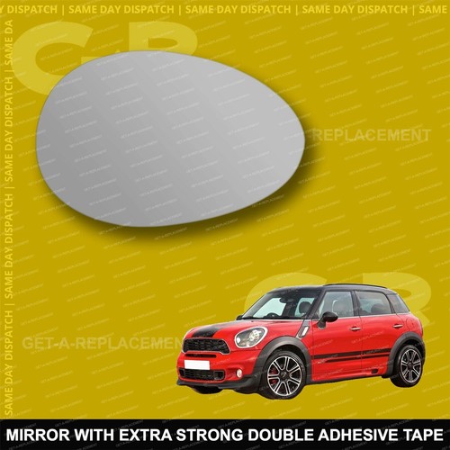 For Mini Countryman wing mirror glass 10-16 Right Driver side Spherical ...