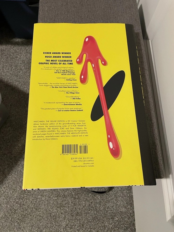 Watchmen : The Deluxe Edition Alan Moore Dave Gibbons DC Comics 2013 ...