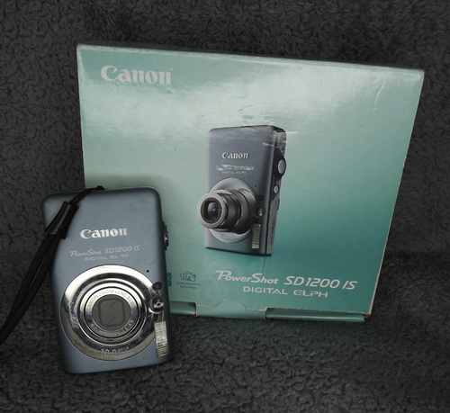 Canon Camera Powershot SD1200 is Digital ELPH 10MP Gray No Case or SD ...