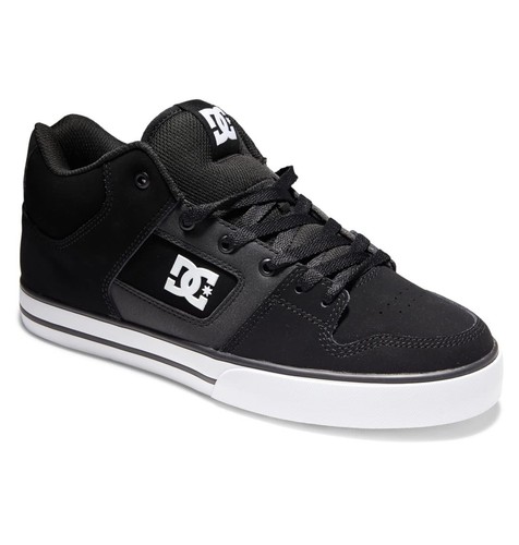 Men's Pure MID Casual Skate Shoe, Black/White, 9 194466301938| eBay