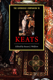 NEW BOOK The Cambridge Companion to Keats by Edited by Susan J. Wolfson ...
