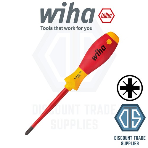 Wiha 36330 SL/PZ2 100MM PlusMinus/Pozidriv Screwdriver SoftFinish ...
