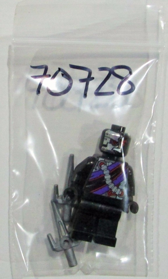 Lego 2014 ninjago battle for ninjago 70728 nindroid warrior minifigure ...