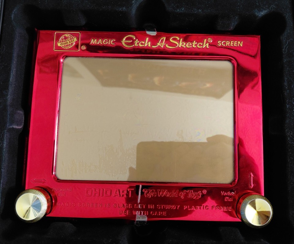 Magic Etch-A-Sketch 100th Anniversary Collectors Edition Ohio Art 2005 ...