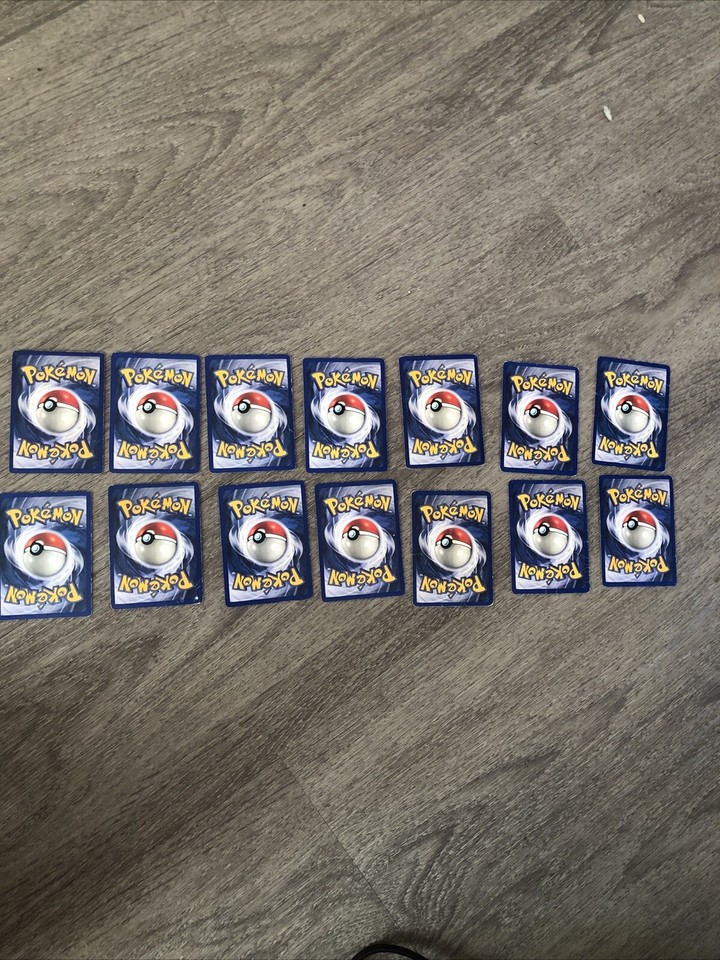 Pokémon Tcg Lot Of 14 Base Set Shadowless Cards MP/HP | eBay