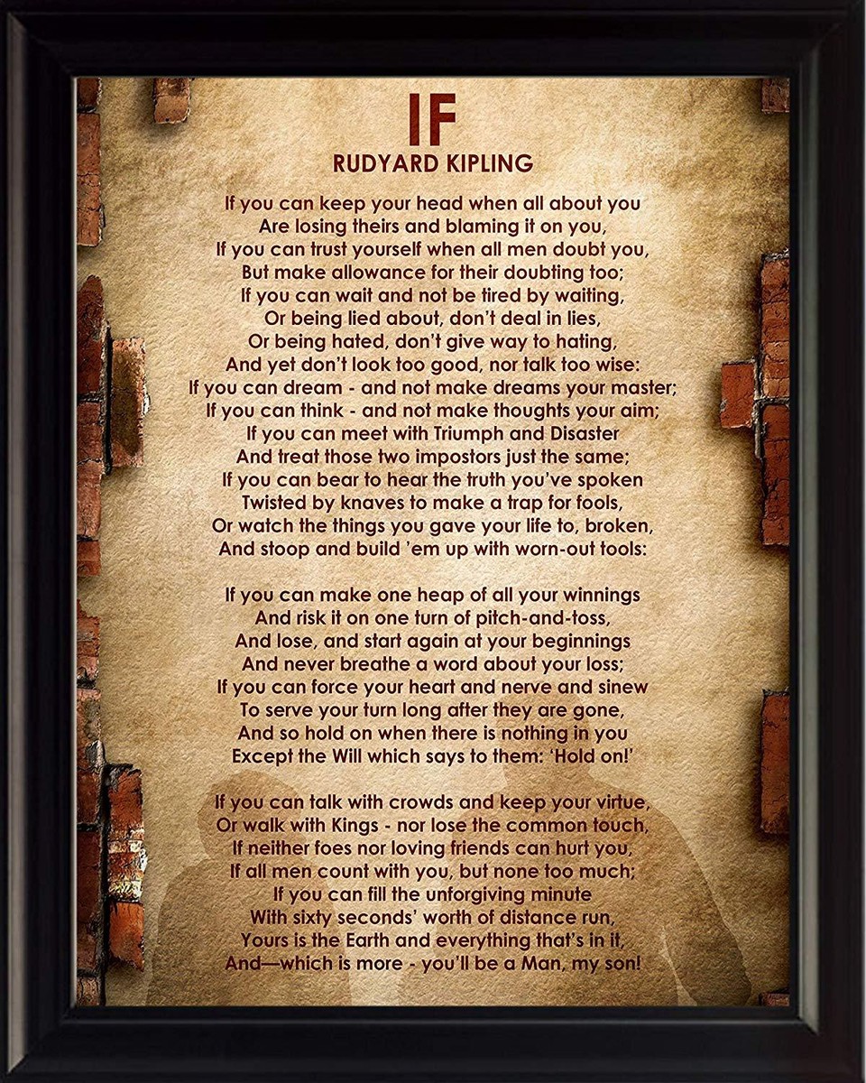 If Poem Poster