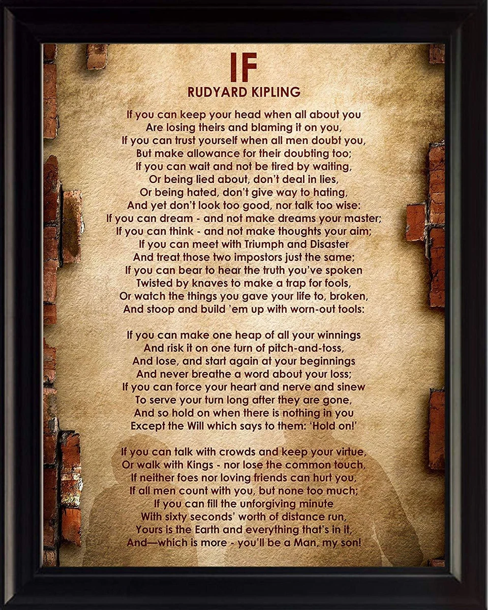 Rudyard Kipling If Full Text