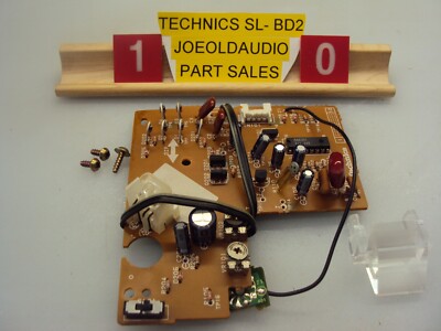 Technics SL-BD2 Turntable Main board & Strobe Lamp Cover. Tested ...
