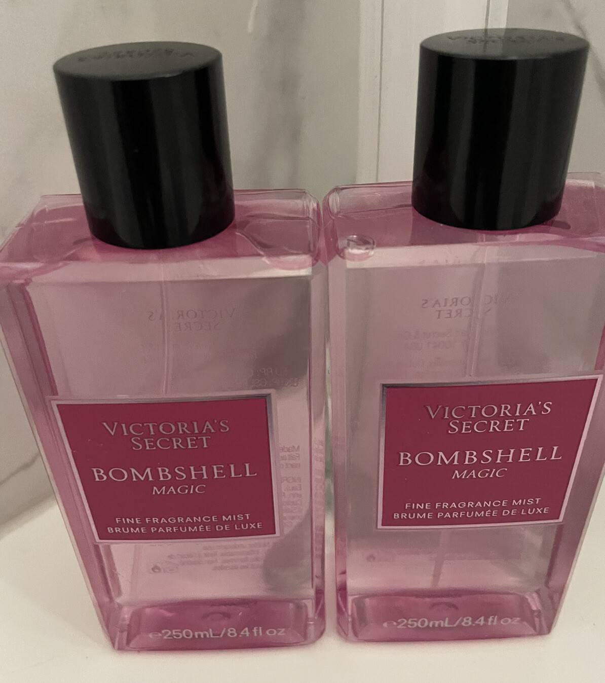 2 PCS VICTORIA'S SECRET *BOMBSHELL MAGIC* FRAGRANCE MIST SPRAY NEW | eBay