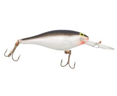Rapala SR-7S Shad Rap 5/16" oz. Silver Deep Runner Grand Plongeur ...